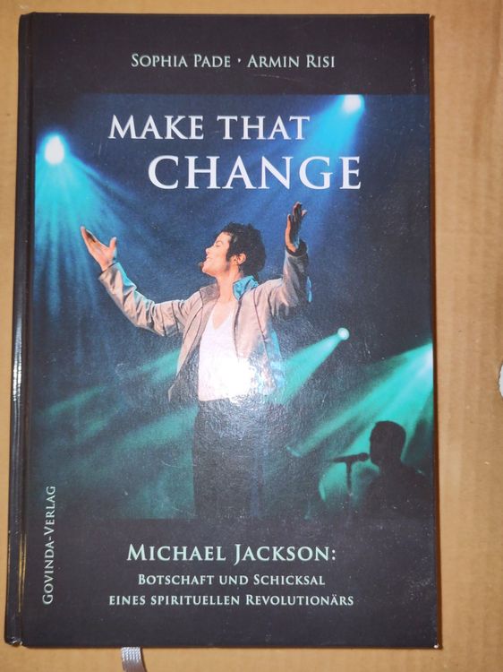 Buch über Michael Jackson: Make that change - Armin Risi (Gebraucht) in ...