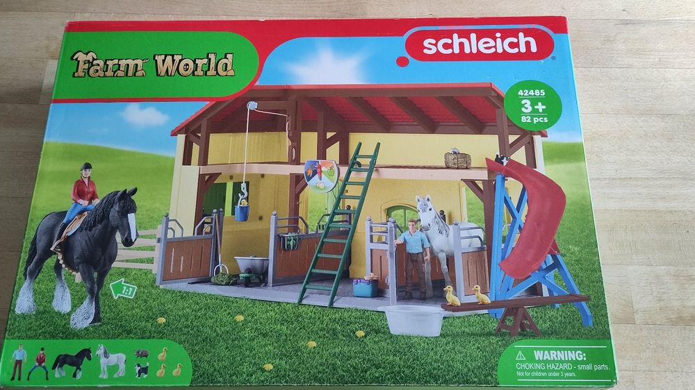 Schleich Pferdestall (42485) (Neu und originalverpackt) in Burgdorf für ...