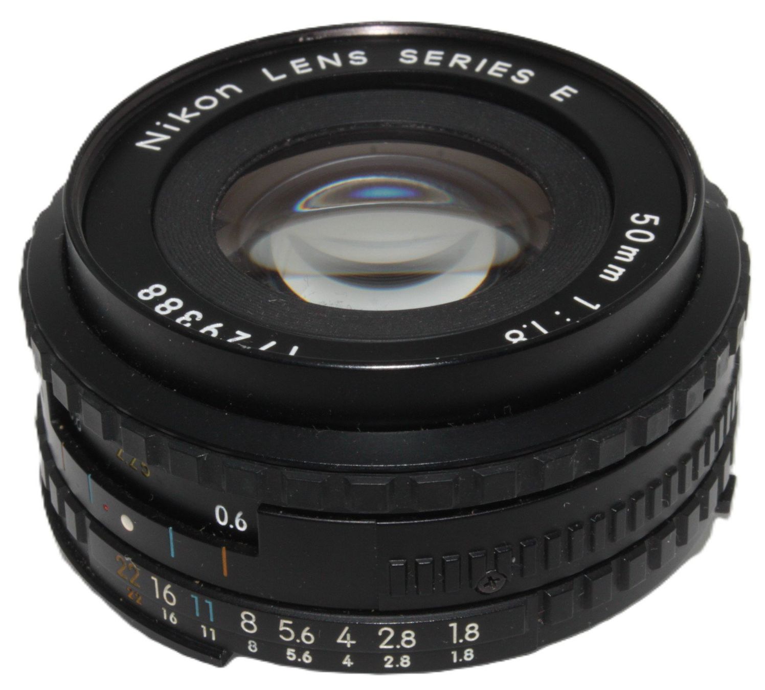 NIKON LENS SERIE E 1.8 / 50 mm + 3 NIKON-Filter (Gebraucht) in ...