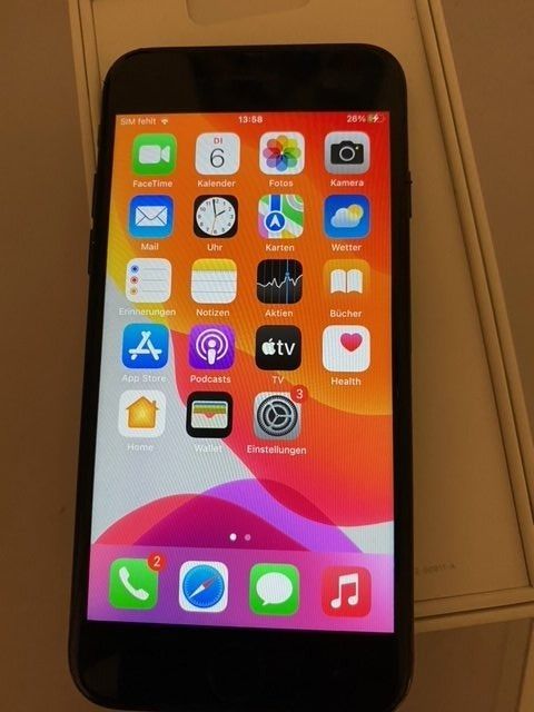 IPhone7 Schwarz mit 100% Akku Kap. | Kaufen auf Ricardo