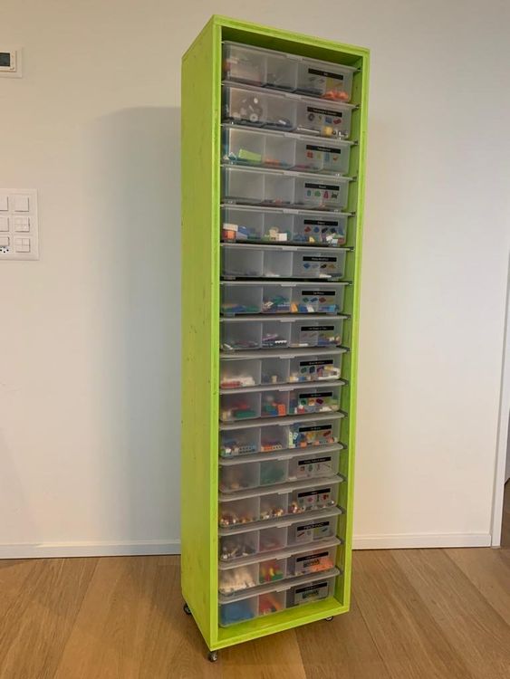 Möbel für Sortierboxen / LEGO-Sortiersystem (Gebraucht) in Wettswil für ...