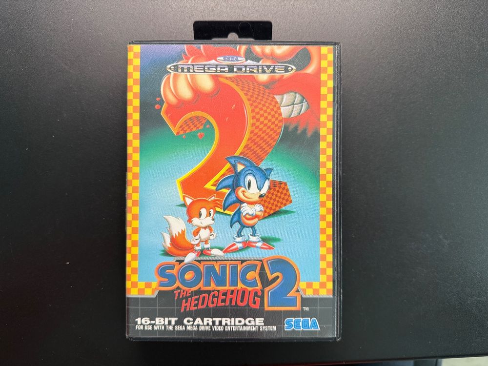 Sonic the Hedgehog 2 – SEGA Mega Drive (Complete in Box) (Gebraucht) in ...