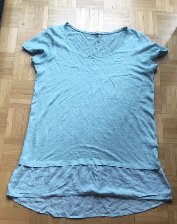 Très agréable tunique turquoise en lin M | Kaufen auf Ricardo