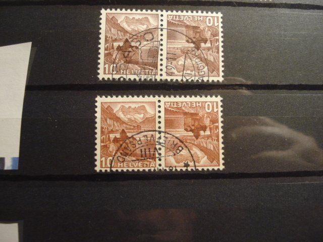 Kehrdruck 1942, Schloss Chillon, o, braun und hellbraun | Kaufen auf Ricardo