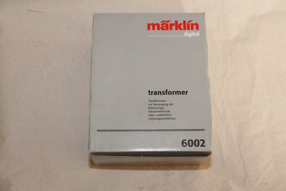 NEU MÄRKLIN TRANSFORMER 6002 (Neu und originalverpackt) in Windisch für ...
