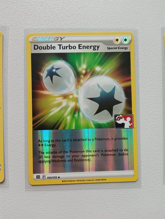 Double Turbo Energy HOLO - Pokemon TCG Prize Pack Stamp | Kaufen auf ...