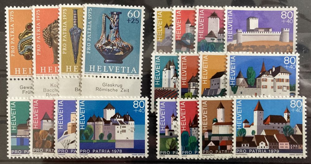 1975-1979, PP Sätze postfrisch (**) Sammlung oder Frankatur (Neu (gemäss Beschreibung)) in ...