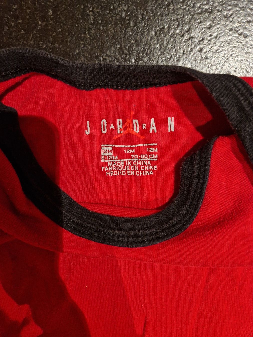 Jordan Air Baby Set, Grösse 74-80 (12 Monate) (Gebraucht) in Dreien für ...