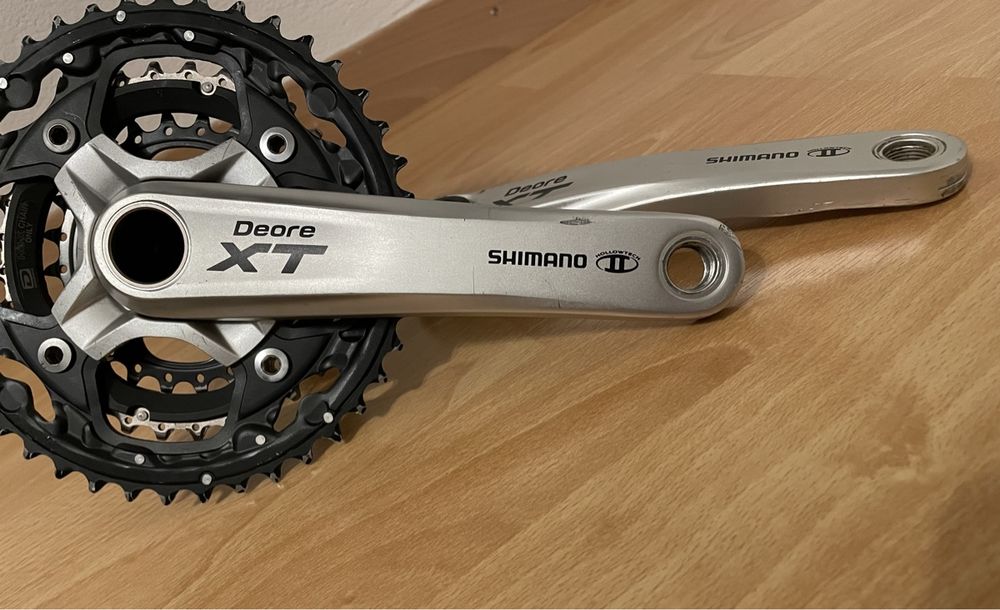 Shimano Deore XT kurbelgarnitur | Kaufen auf Ricardo