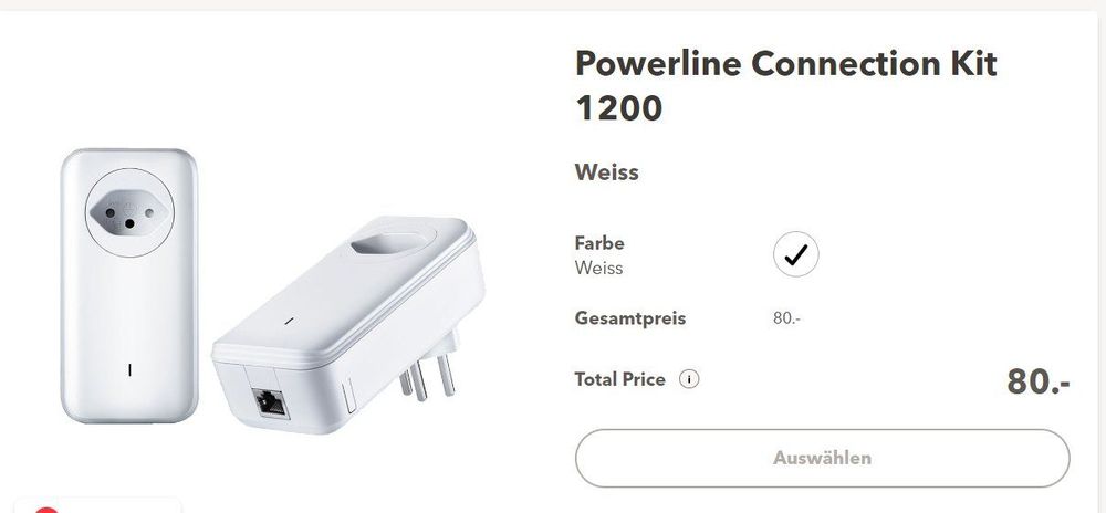 Sunrise Powerline Connection Kit 1200 | Kaufen auf Ricardo