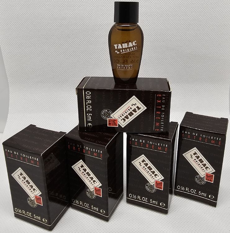 5 x Tabac Original Extreme 5ml OVP Rarität (Neu und originalverpackt ...
