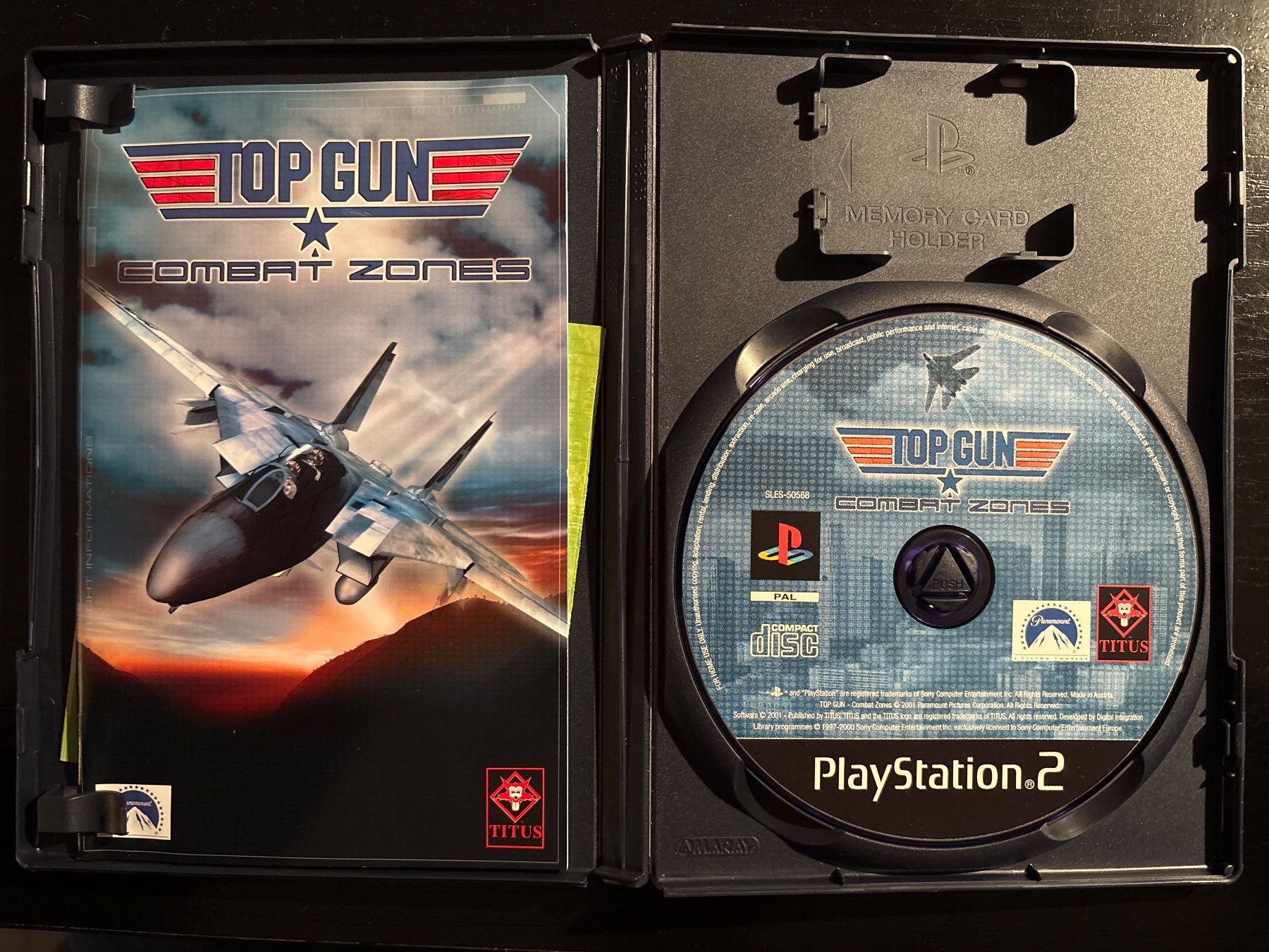 Top Gun: Combat Zones PS2 - Jeu d'action et d'aviation! (D'occasion) à ...