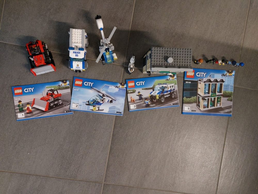 LEGO City 60140: Bankraub mit Planierraupe | Kaufen auf Ricardo