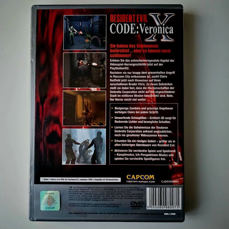 Resident Evil Code Veronica X Platinum (PS2) (Gebraucht) in Holziken für CHF 12 – mit Lieferung ...