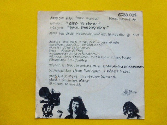 Daniel Guggenheim, Bruno Nick – Eine Vo Dene (Gebraucht) in Zürich für ...