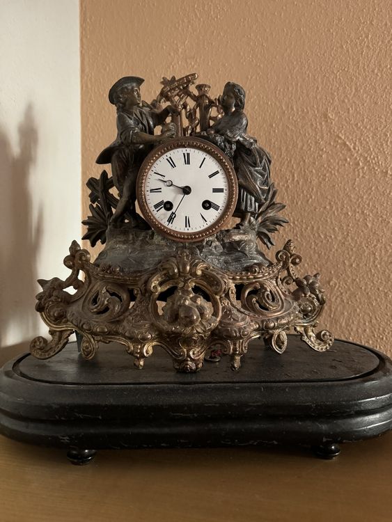 Antike Kaminuhr (Gebraucht) in Basel für CHF 21 – nur Abholung auf Ricardo kaufen