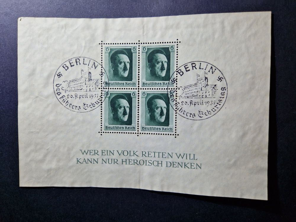 Deutscher Block wunderschön (Gebraucht) in Dallenwil für CHF 7 – mit Lieferung auf Ricardo kaufen