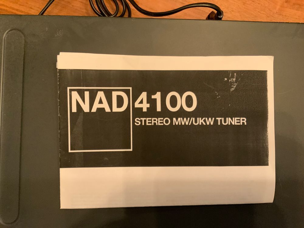 NAD 4100 Stereo Tuner mit Anleitung - Vintage Sound! (Gebraucht) in ...