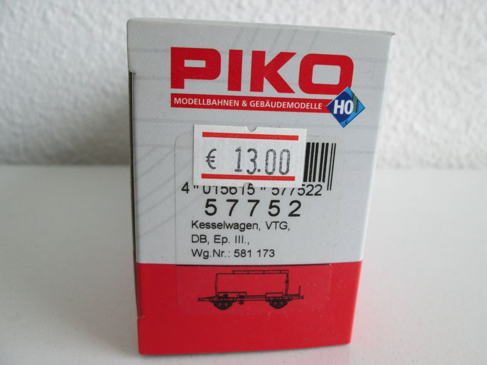 Piko 57752 H0 DC Güterwagen Kesselwagen Socar (Neu (gemäss Beschreibung ...