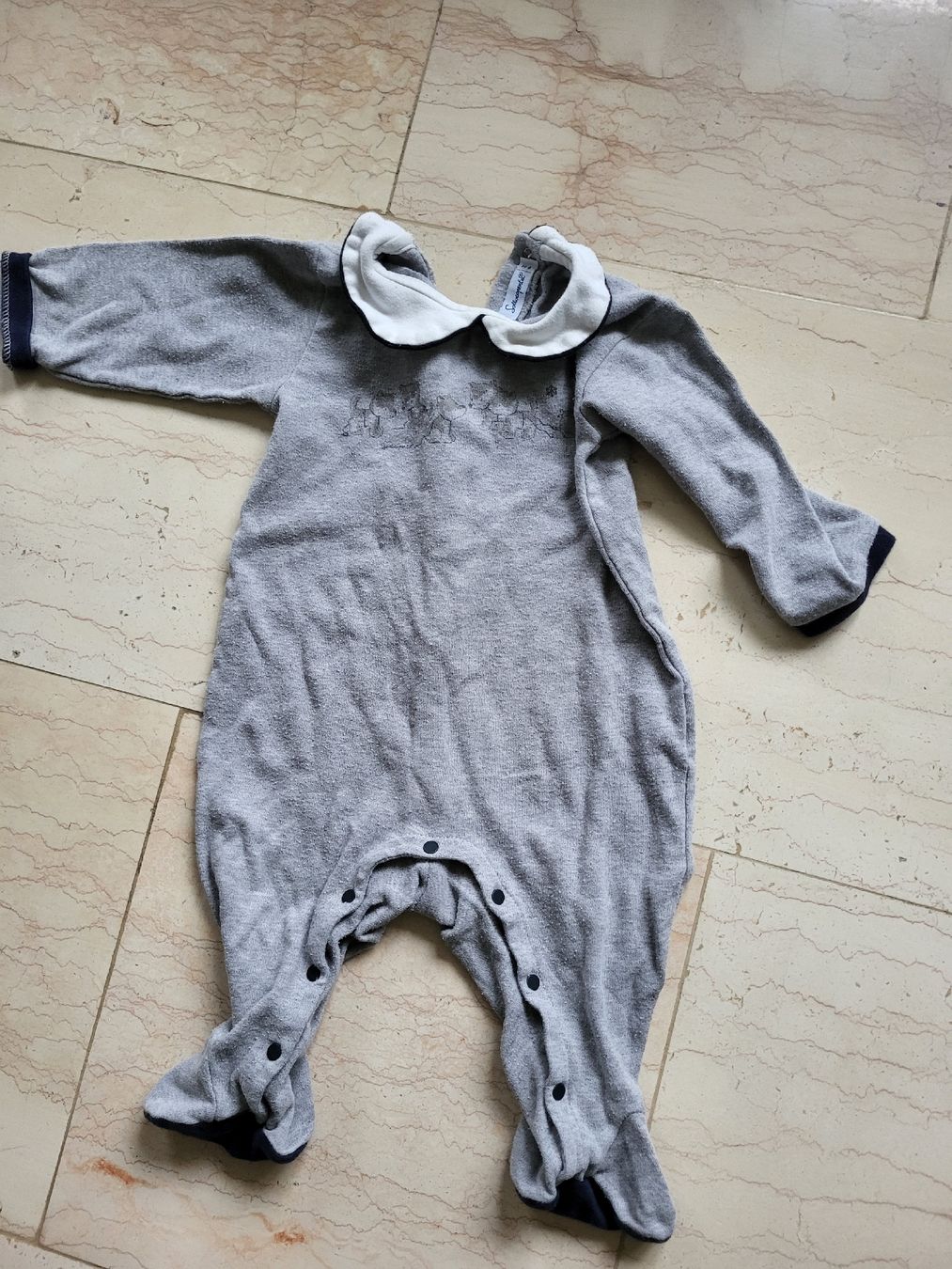 Baby-Overall, Gr. 6M, Grau, Top Zustand! (Gebraucht) in Bremgarten AG ...