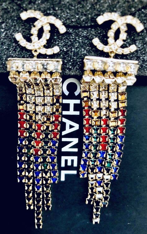 Chanel Ohrstecker CC Logo Original Mega (Neu (gemäss Beschreibung)) in ...