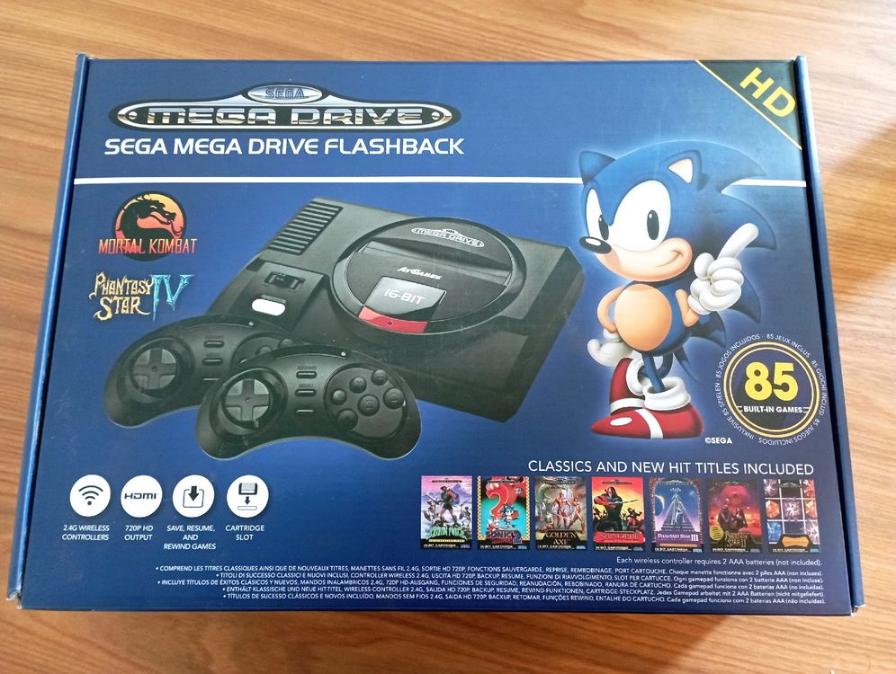 SEGA MEGADRIVE FLASHBACK HD (Neu (gemäss Beschreibung)) in Lengnau BE für CHF 280 – mit ...
