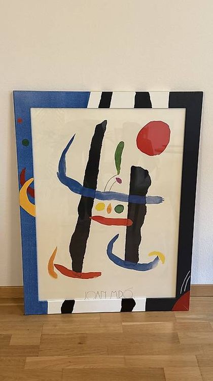 Miro Kunstdruck Mit Rahmen