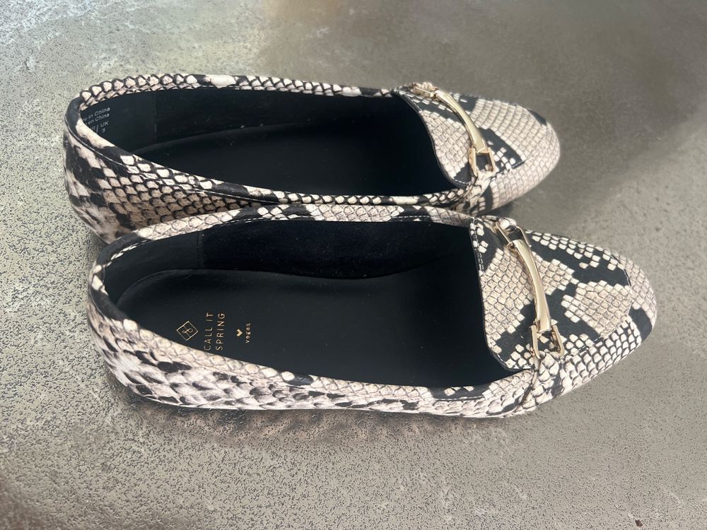 Damen loafer snake muster Gr. 38 | Kaufen auf Ricardo