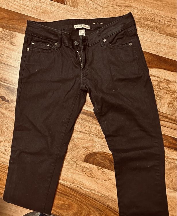 Schwarze Mango Jeans Alice Grösse 38 (Neu (gemäss Beschreibung)) in ...