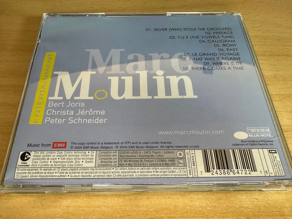 Marc Moulin – Entertainment (Gebraucht) in Rikon im Tösstal für CHF 8.5 ...