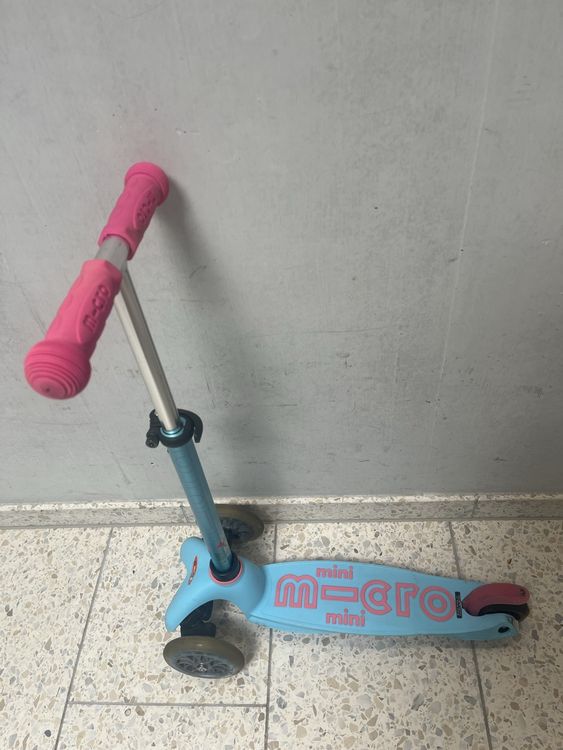 Micro Mini Deluxe Scooter türkis/rosa (Gebraucht) in Zürich für CHF 45 – nur Abholung auf ...