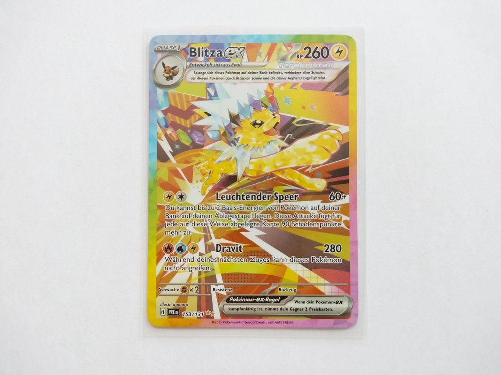 Pokemon Blitza ex (PRE 153) Prismatische Entwicklungen (Gebraucht) in ...