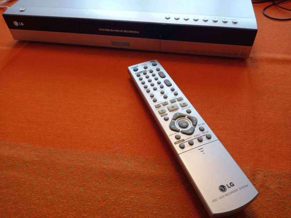 LG RH177 HDD & DVD Recorder – 80GB Festplatte – Top Zustand (Gebraucht ...