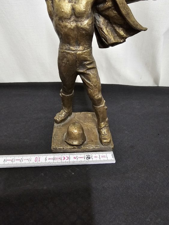 Antike Bronze Figur Schweizer Militär Soldat (Gebraucht) in Wolfertswil für CHF 250 – mit ...