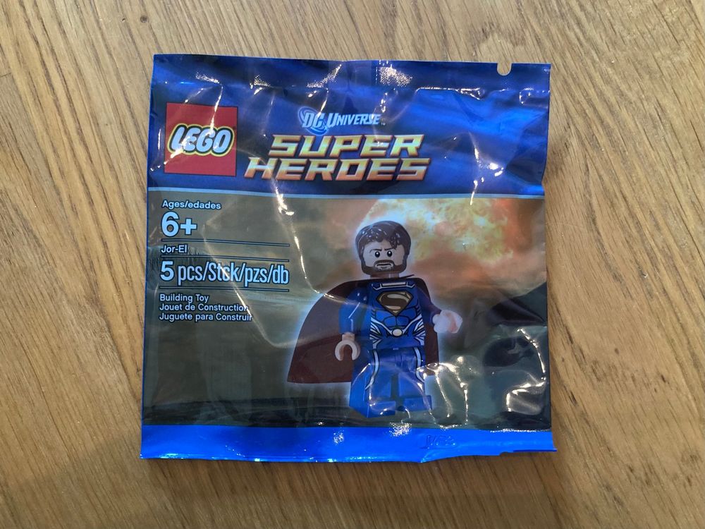 LEGO DC Universe Super Heroes Polybag 6043754 Jor-El (Neu und ...