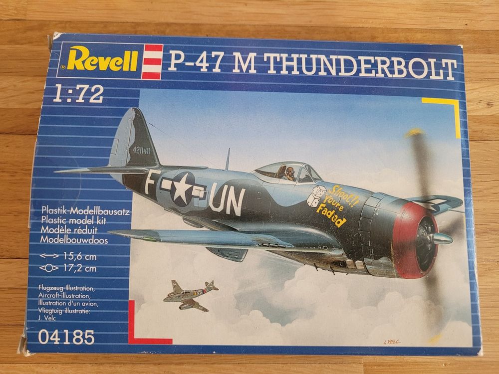 Revell 04185 P-47M Thunderbolt 1/72 US Prop Fighter (Gebraucht) in ...