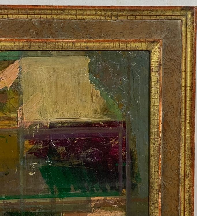 Hans Rudolf Schiess (1904-1978) Gemälde grüne Ringe (Gebraucht) in Root ...