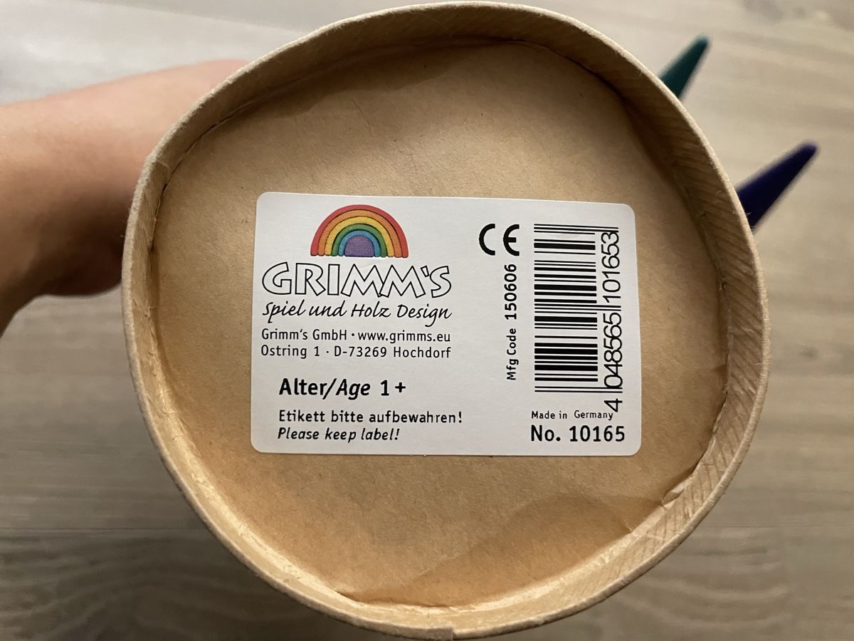 Grimm's Rainbow Forest jeu de construction en bois🌈🌲🎨 (Neu (gemäss ...