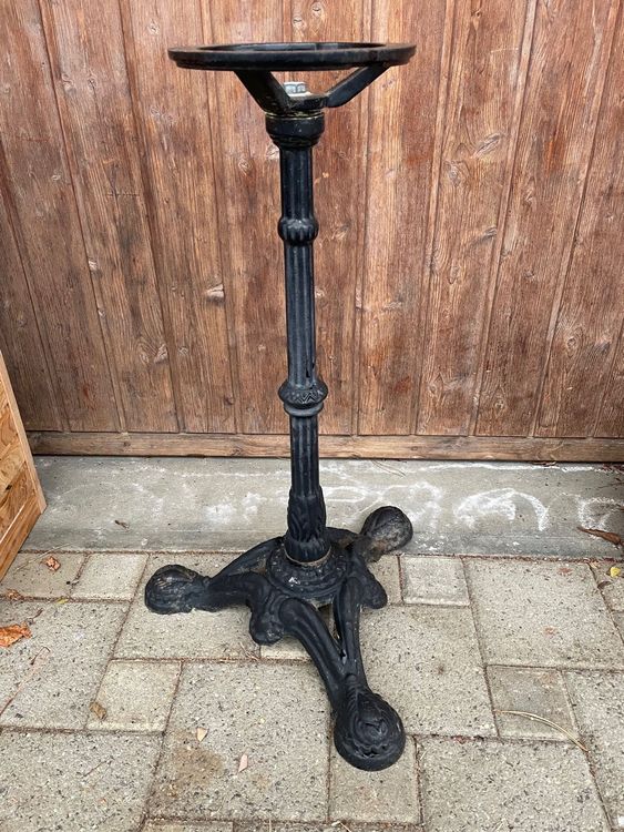 Ancien Pied de Table de Bistrot en Fonte | Kaufen auf Ricardo