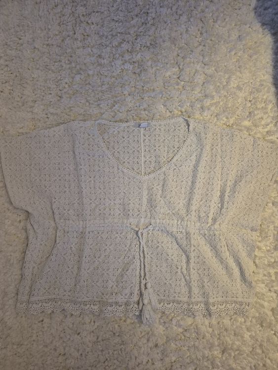 Amisu Top dentelle ajourée style Bohème-chic, Taille S (D'occasion) à ...
