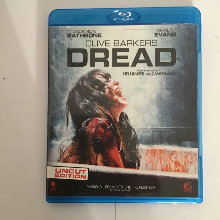 Dread Blu Ray Uncut (Neu (gemäss Beschreibung)) in Blauen für CHF 3.9 ...