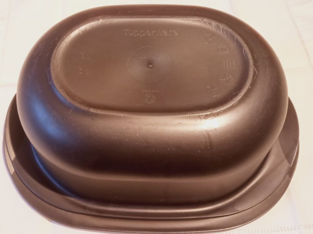TUPPERWARE ULTRA PLUS oval, 3 Liter grau | Kaufen auf Ricardo