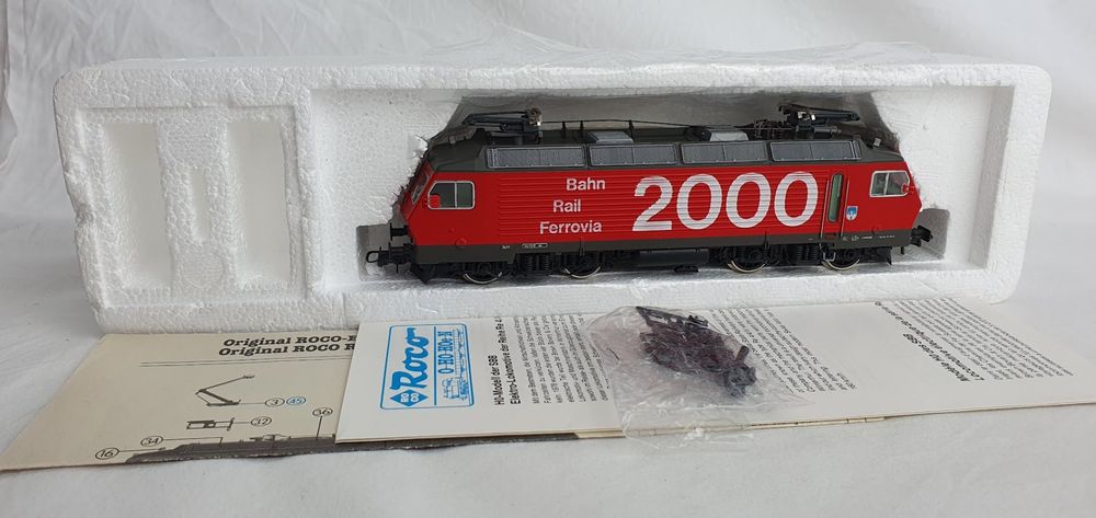 Roco 43512 SBB Re 4/4 IV "Ferrovia 2000" analog, OVP (Gebraucht) in Seon für CHF 60 – mit ...