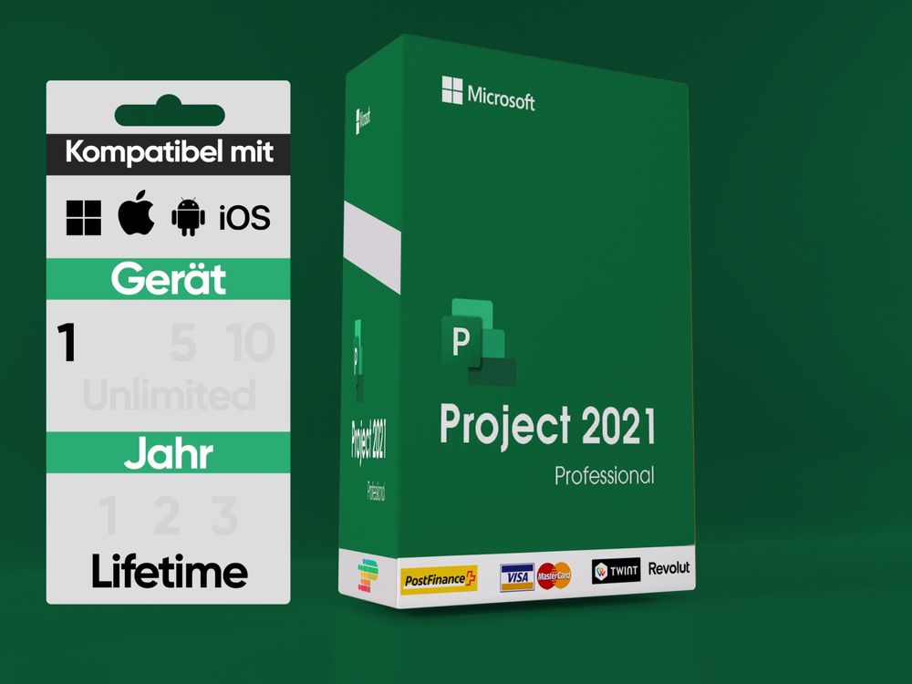Microsoft Project 2021 Professional / Retail Key/1 PC | Kaufen auf Ricardo