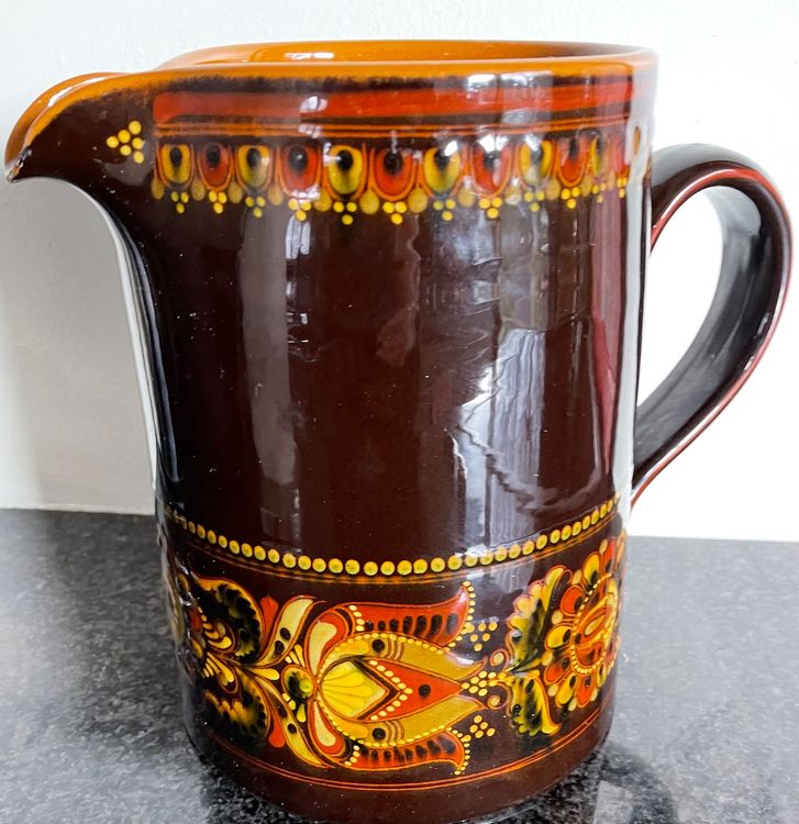 Grosser, emmentaler Keramik Krug, 2-2.5Liter Inhalt, gemarkt (Gebraucht) in Zuerich für CHF 19 ...