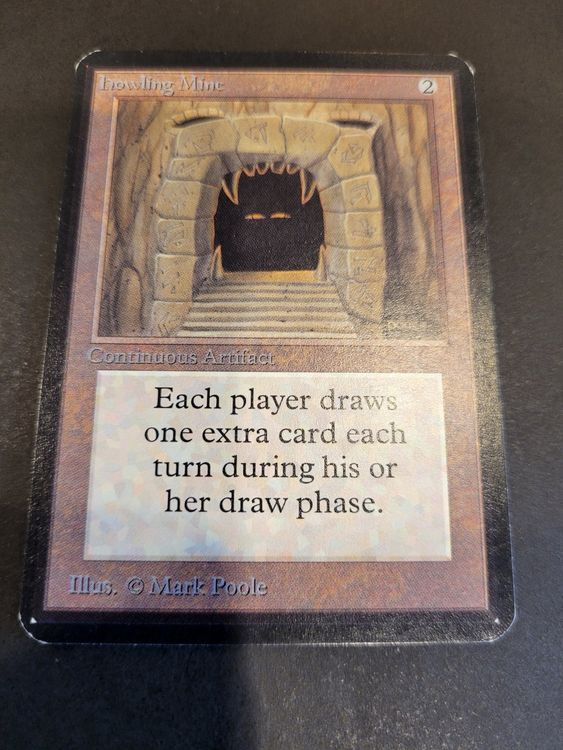 Magic: the Gathering - Howling Mine (ALPHA) (Gebraucht) in Basel für ...