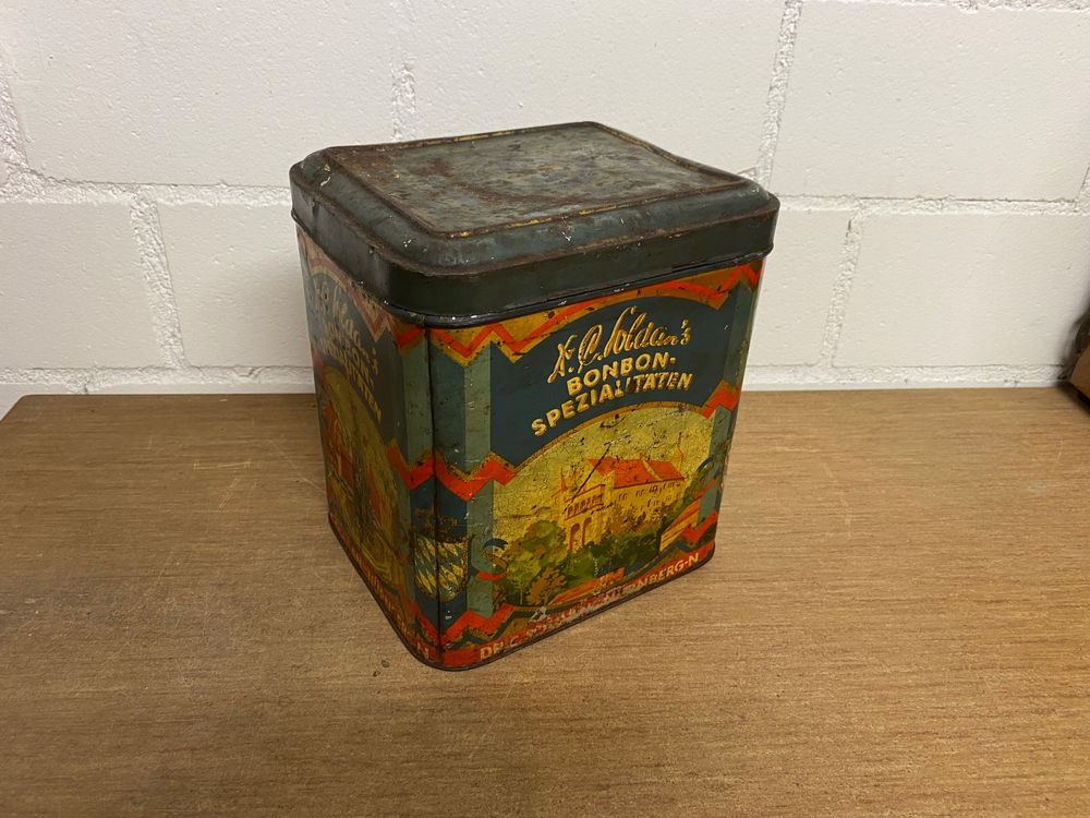 Hübsche Blechdose mit Deckel (Gebraucht) in Vogelsang AG für CHF 7 ...