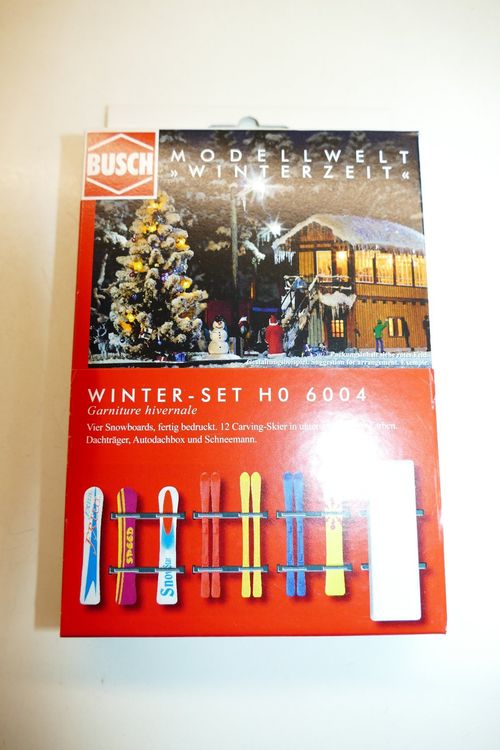 Busch H0: Winter-Set (Neu und originalverpackt) in Niederhasli für CHF ...