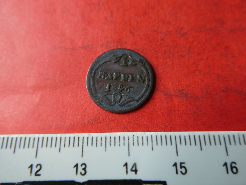 Schwyz 1846, 1 Rappen (Gebraucht) in Hinterforst für CHF 4 – mit Lieferung auf Ricardo kaufen