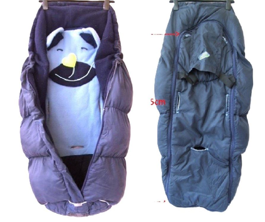 ODENWÄLDER Mucki Sack Fusssack blau für Baby/Kleinkind (Neu (gemäss ...